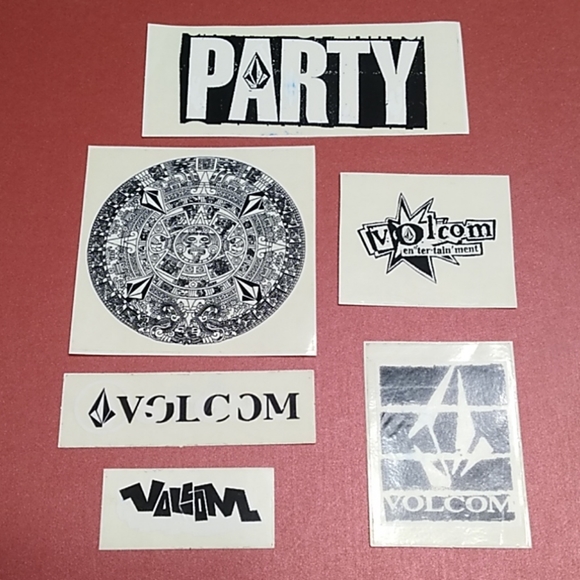 Volcom | Other | Volcom Vintage Decals | Poshmark
